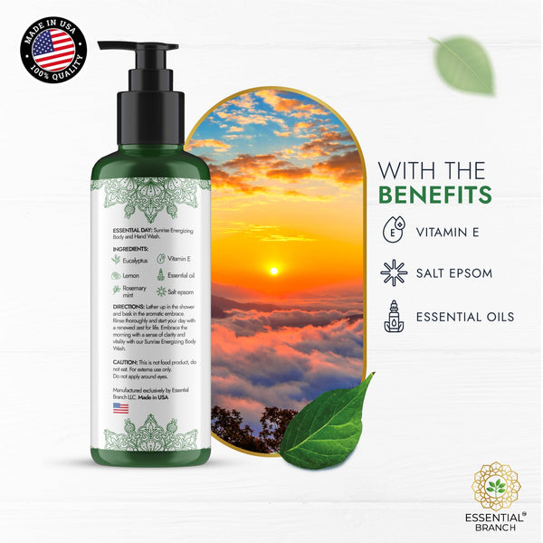 Essential Day - Sunrise Energizing Body and Hand Wash – Essential Branch
